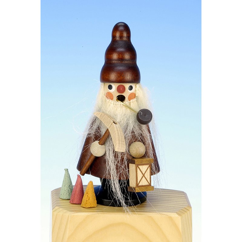 Christian Ulbricht Räuchermann Zwerg klein natur - Erzgebirgische ...