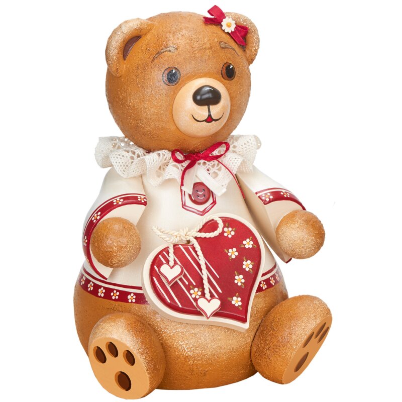 Hubrig Hubiduu Teddy Unsere Elli - mit Schweizer Spielwerk - Erzgebirg