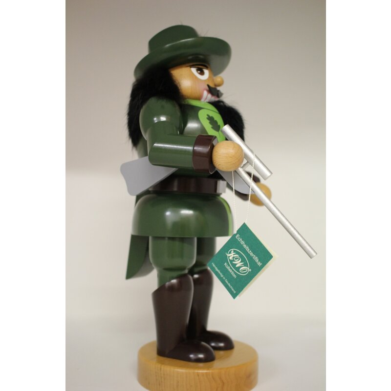 KWO Nussknacker Jäger - Erzgebirgische Volkskunst - Das Original