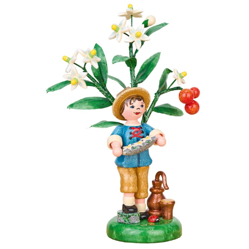 Hubrig Herbstkind Jasmin - Jahresfigur 2025 - Erzgebirgische Volkskuns