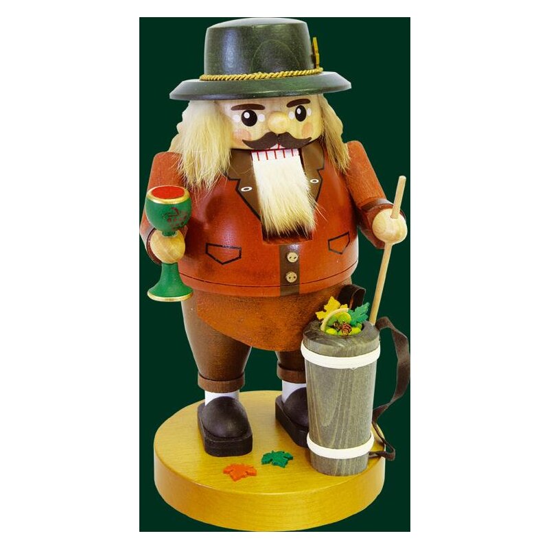 Richard Glässer Nussknacker Winzer - Erzgebirgische Volkskunst - Das O